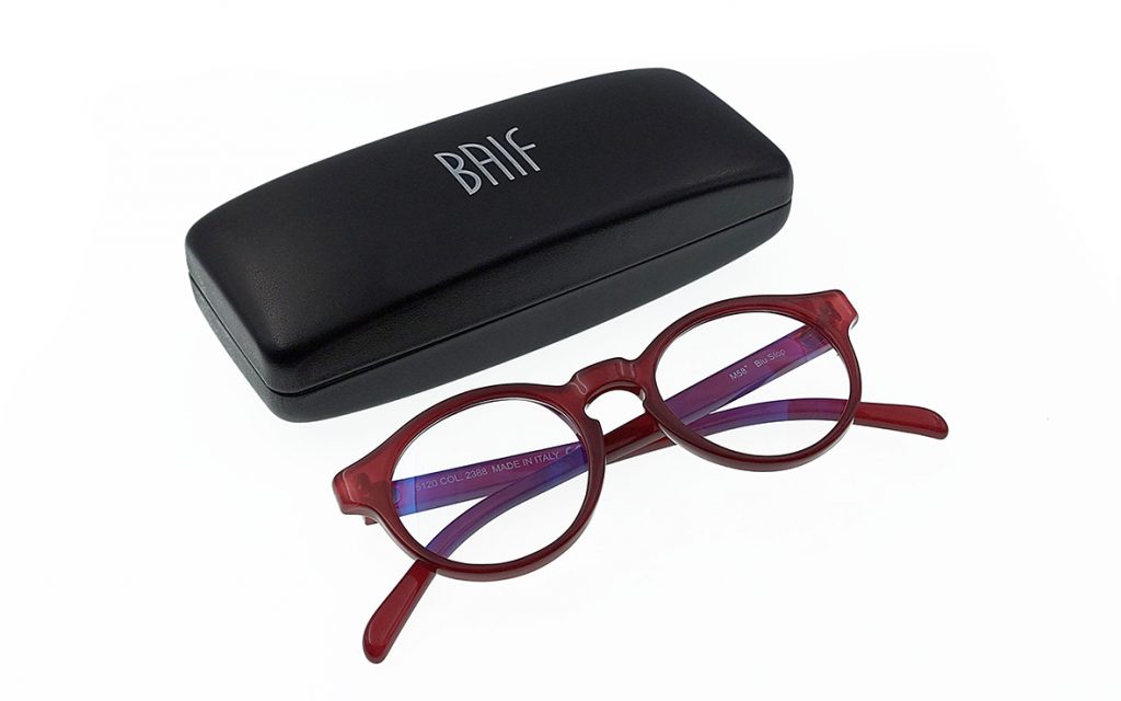 Occhiali Luce Blu M58+ Style: protezione luce blu LED LCD- Baif ...